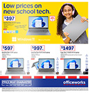 Low Prices on New School Tech - Officeworks Catalogue - Salefinder