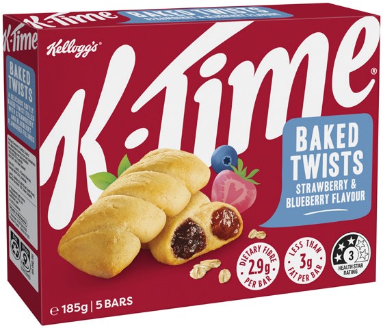 Kellogg's K‑Time Baked Twists or Bakery Favorites 5 Pack Selected ...