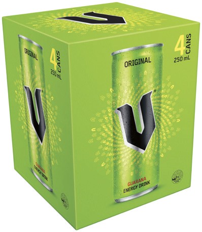 V Energy Drink 4x250mL Selected Varieties - IGA Catalogue - Salefinder