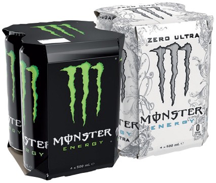 Monster Energy Drink 4x500mL Selected Varieties - IGA Catalogue ...