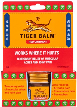 Tiger Balm Red Ointment 18g - Amcal Catalogue - Salefinder