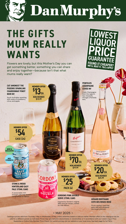 Dan Murphy's Catalogue | Latest Alcohol Specials Online | Dan Murphy’s