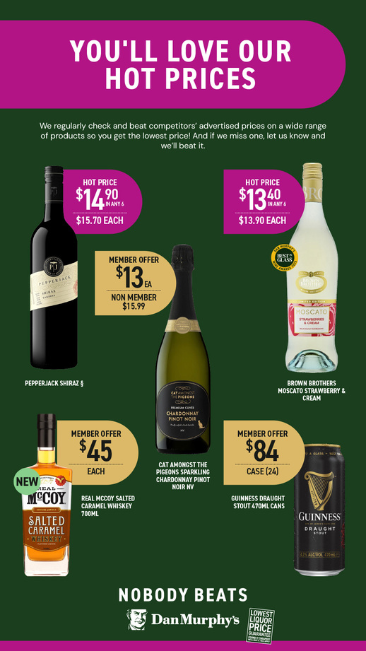 Dan Murphy’s Catalogue & Member Offers | Alcohol Specials | Dan Murphy’s