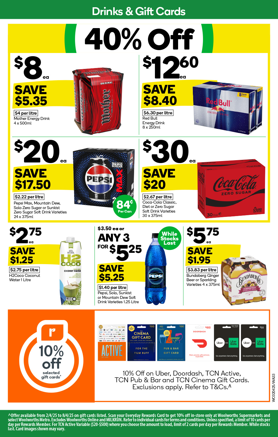 This week's gift card offers with Flybuys and Everyday Rewards - Point ...
