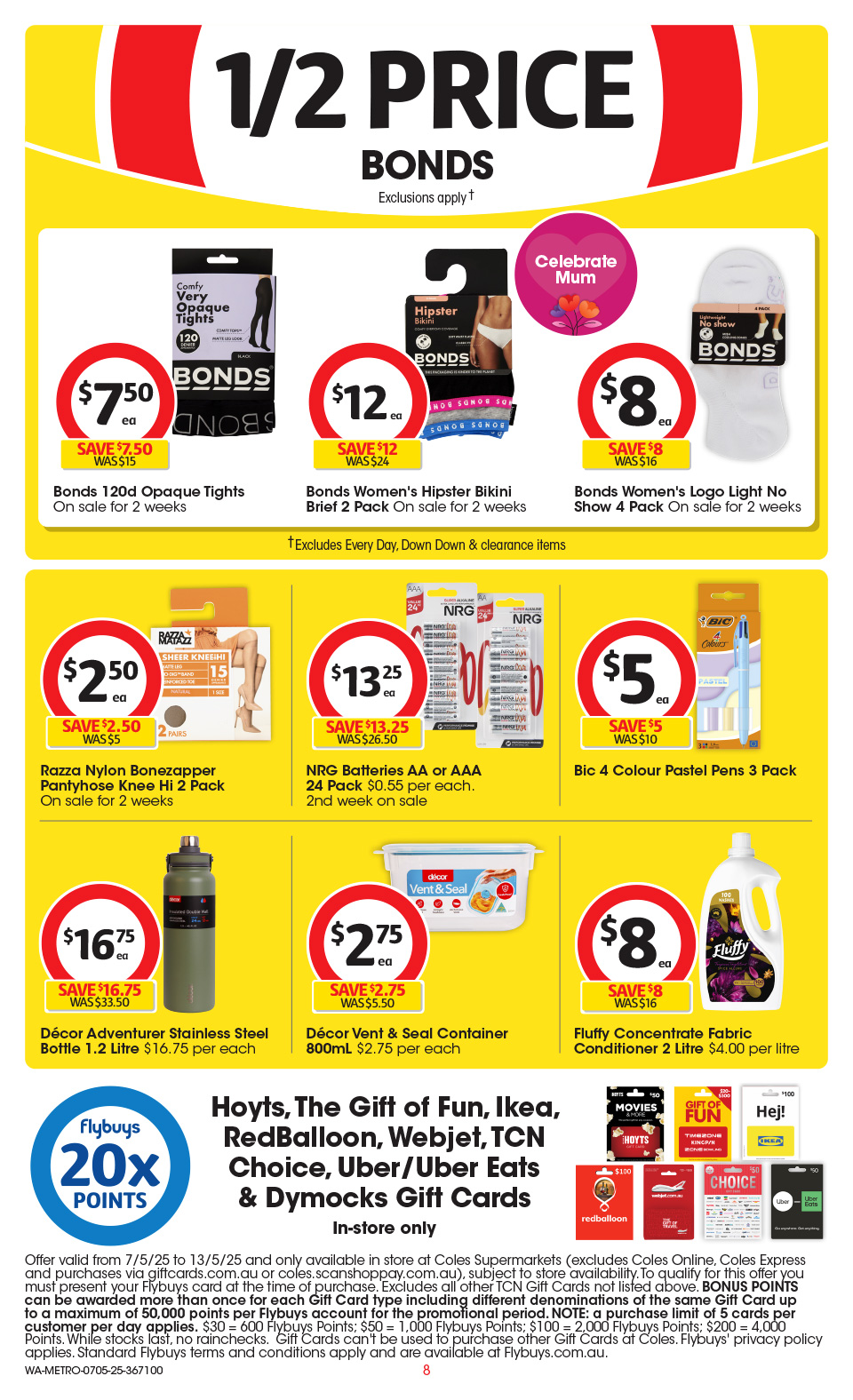 This week's gift card offers with Flybuys and Everyday Rewards - Point ...