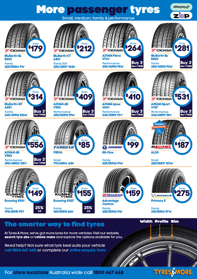 Tyres & More Catalogue